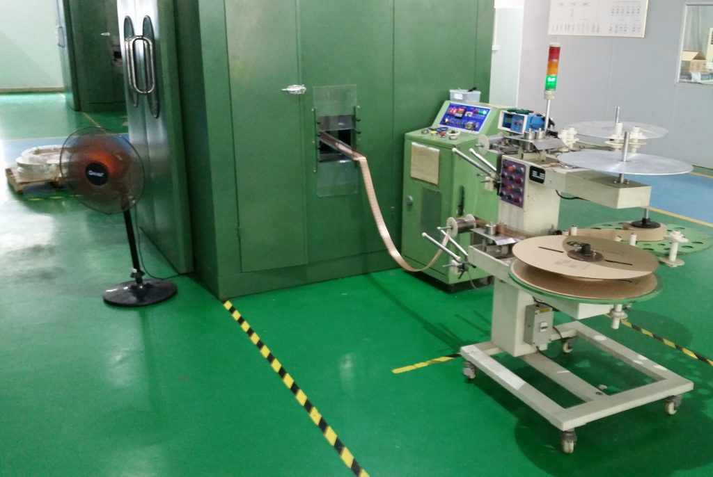 High Speed Stamping Machine. Electronic Connector Components - Pacific ...